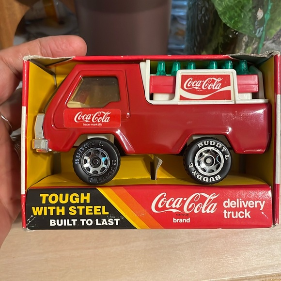 tough with steel | Toys | Vintage 985 Coca Cola Buddy L Delivery Truck ...